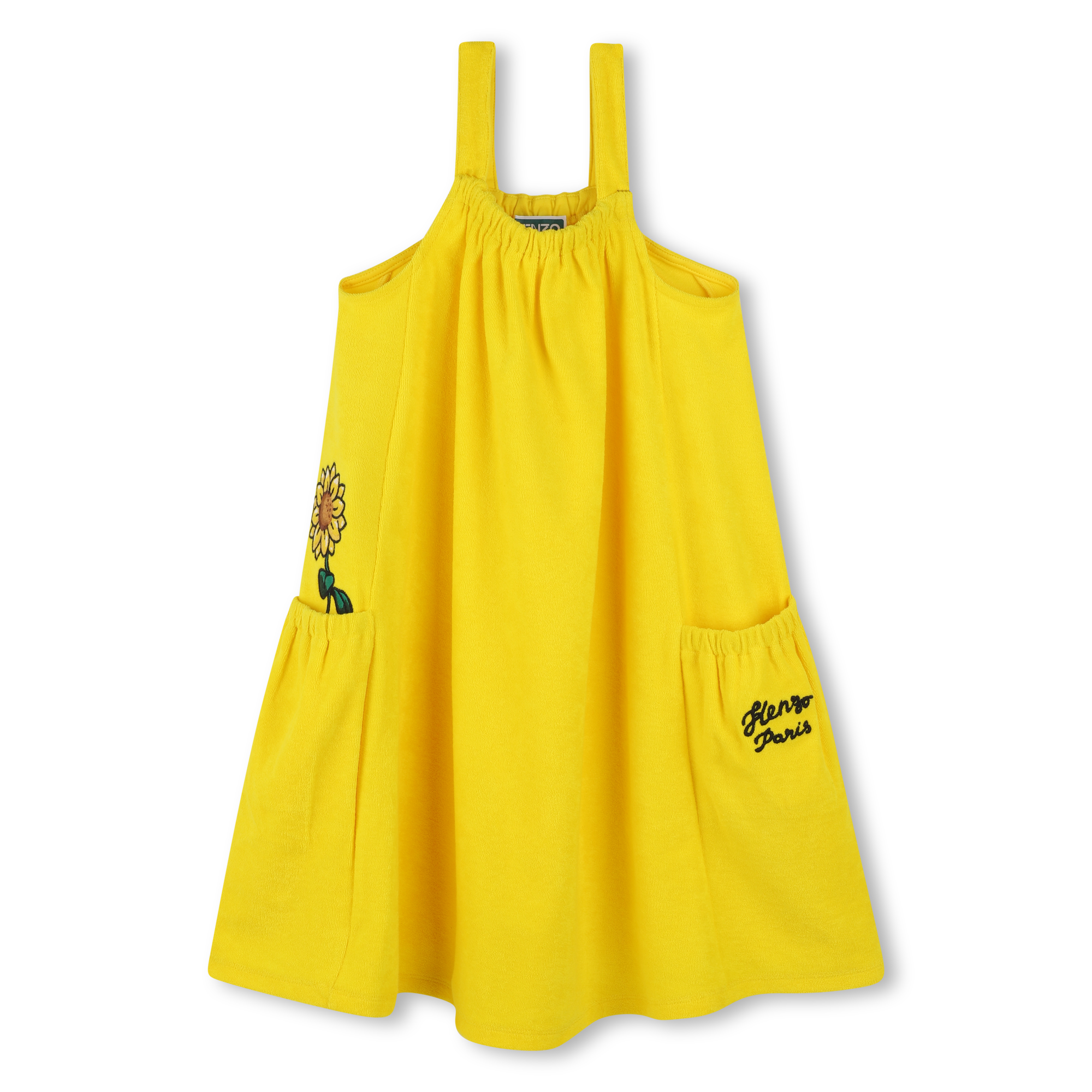 Robe avec broderies KENZO KIDS pour FILLE | Kids around