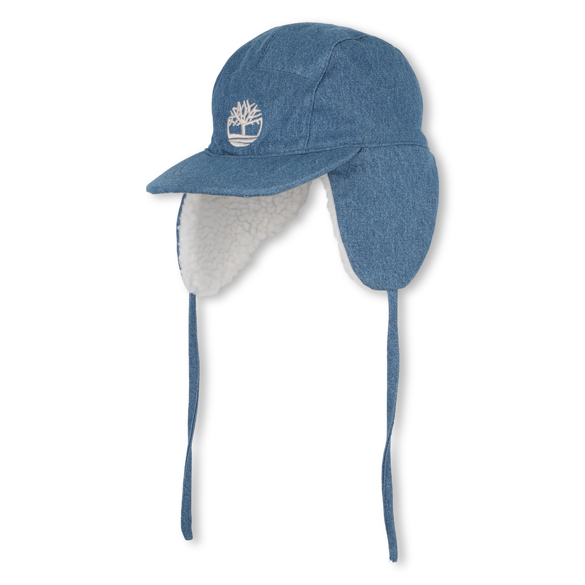 Chapka denim doublée polaire TIMBERLAND pour GARCON | Kids around
