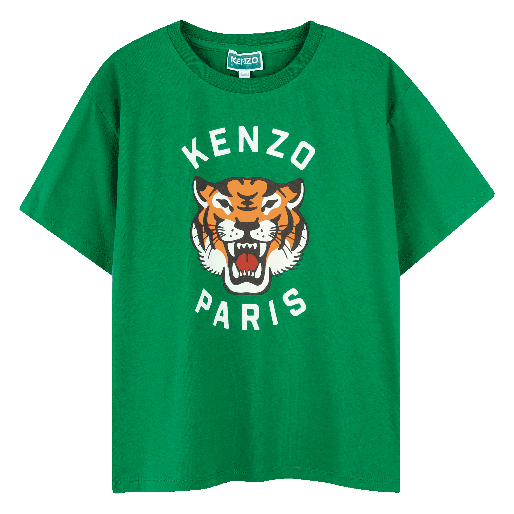 T-shirt en coton avec imprimé KENZO KIDS pour GARCON | Kids around